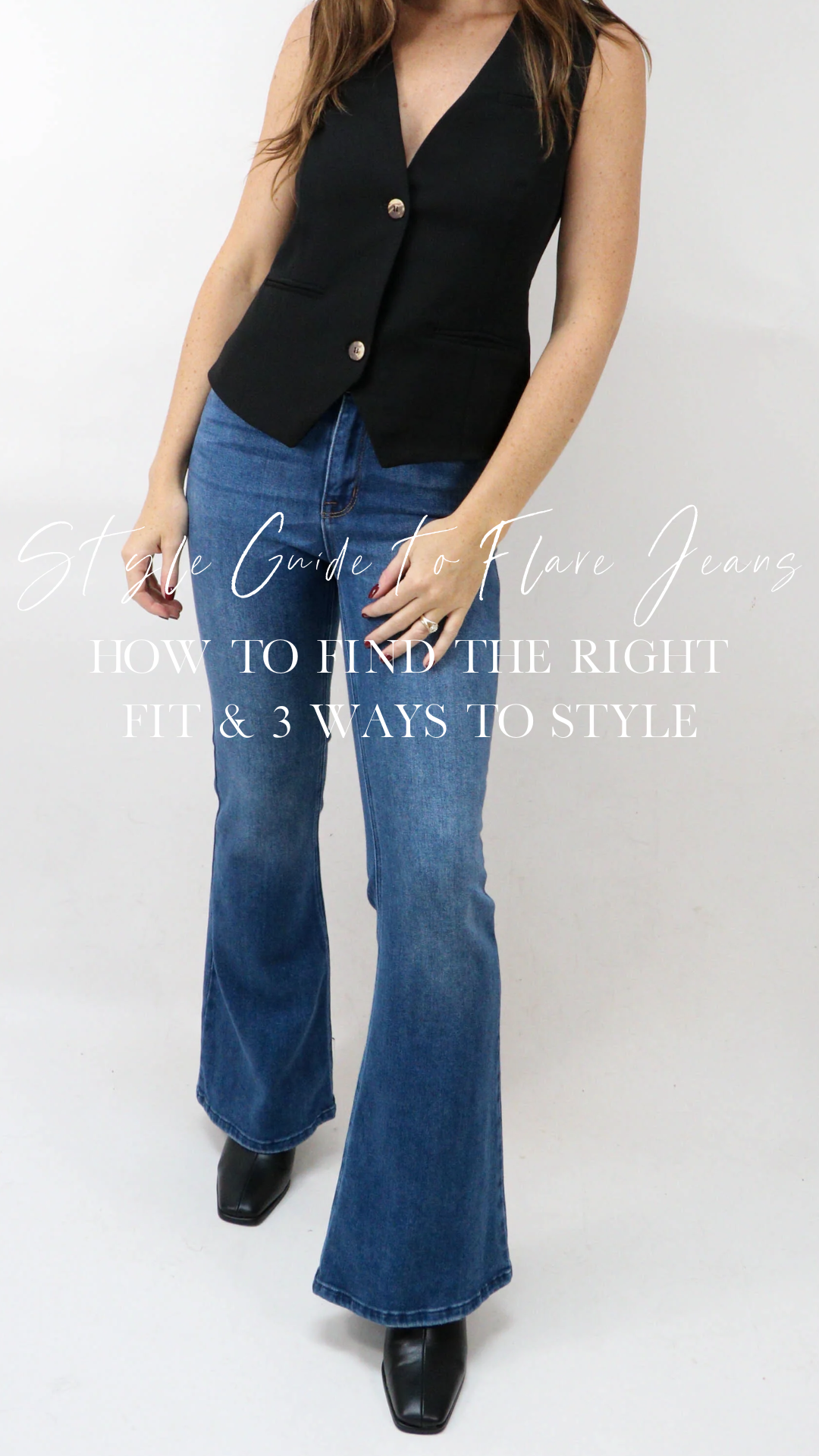 A Style Guide To Flare Jeans & 3 Ways to Wear Them! Sweetest Stitch